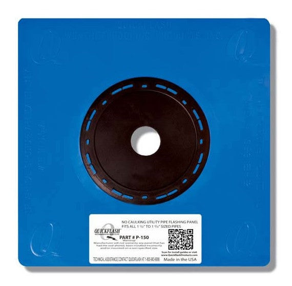 Quickflash Plumbing Flashing Panel (Case of 12) | EBP