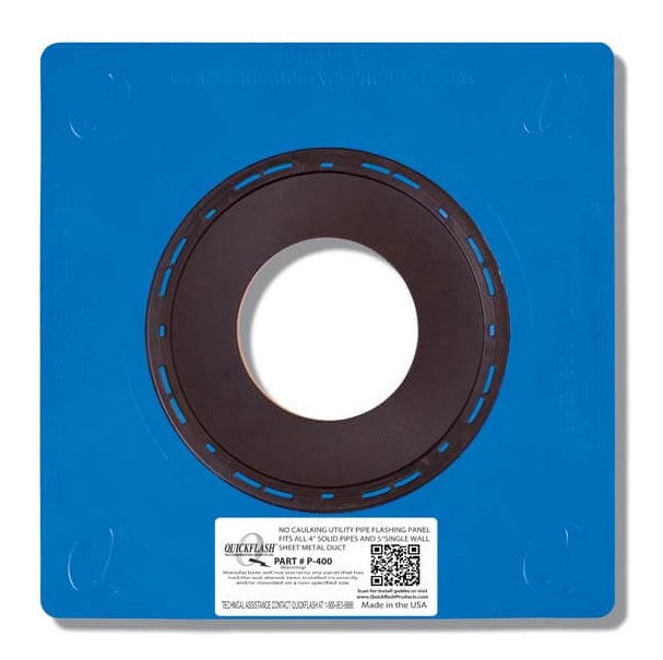 Quickflash Plumbing Flashing Panel (Case of 12) | EBP | Eco-Building ...
