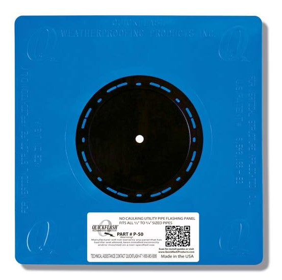 Quickflash Plumbing Flashing Panel (Case of 12) | EBP | Eco-Building ...