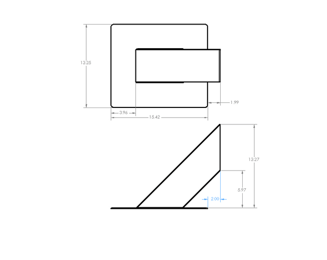 Quickflash HVAC Flashing A/C U-B Line Set (Brick and Stone) | EBP