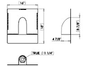 Quickflash HVAC Flashing Panel - A/C U-C Curved Line Set | EBP | Eco ...